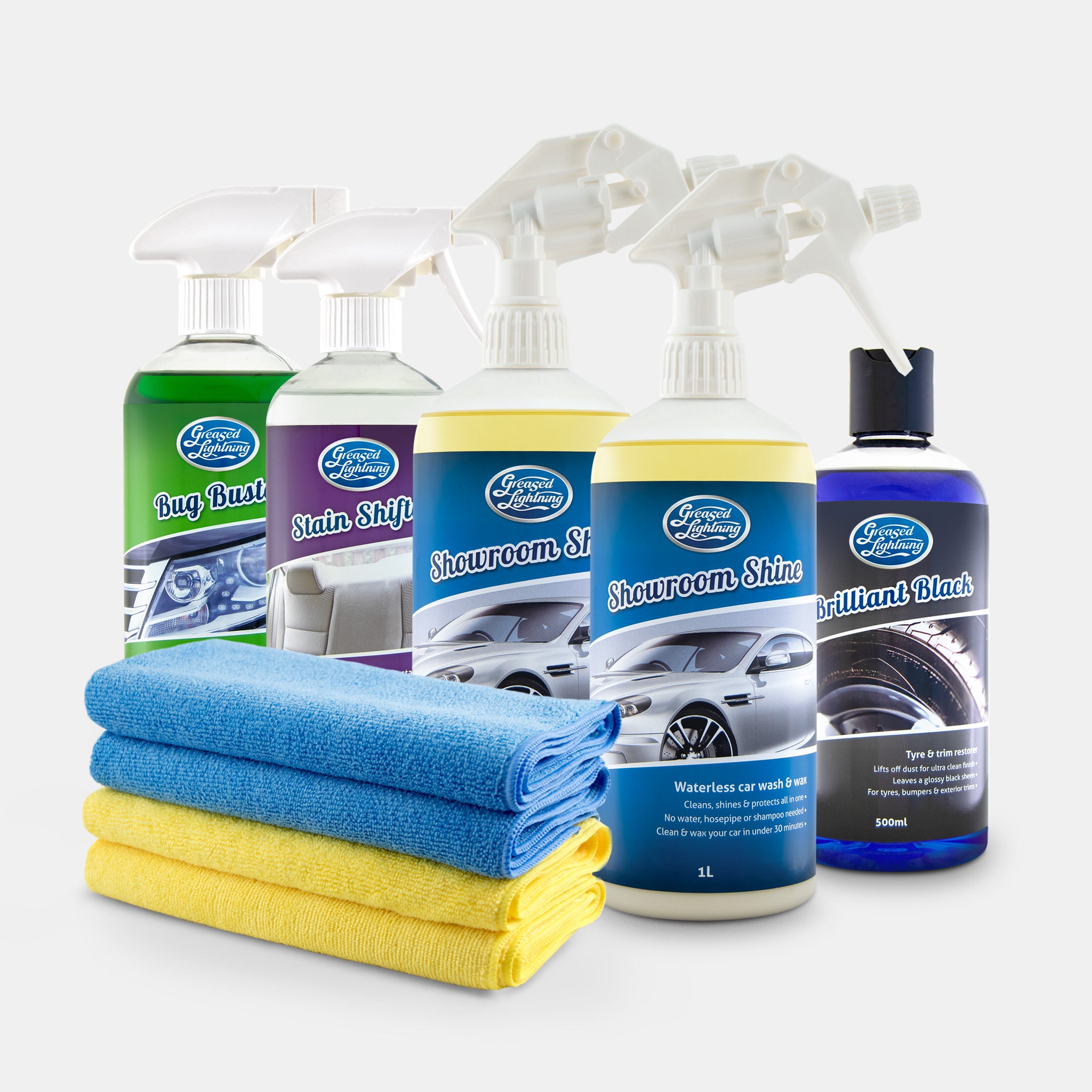 Interior & Exterior Car Care Pack